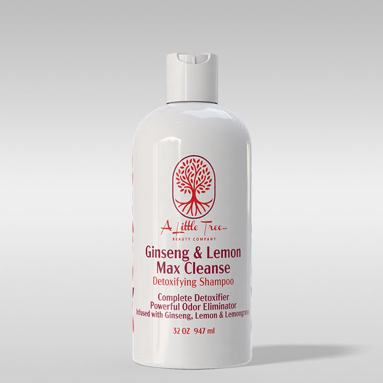 Ginseng & Lemon Max Cleanse Detoxifying Shampoo – A Little Tree Beauty Co.
