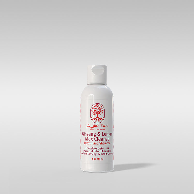 Ginseng & Lemon Max Cleanse Detoxifying Shampoo – A Little Tree Beauty Co.